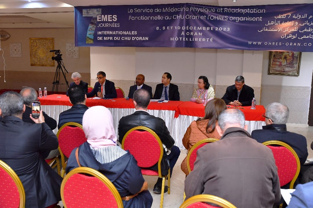 Ouverture des 7èmes journées internationales de Médecine Physique et ...